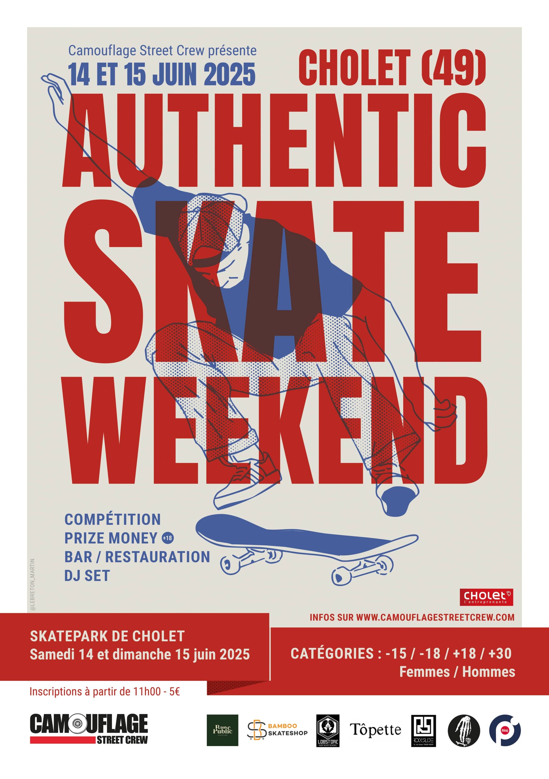 Authentic Skate Weekend 2025 - Camouflage Street Crew